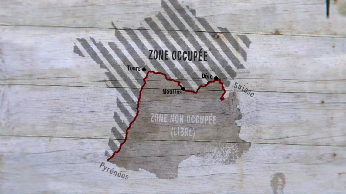 La ligne de démarcation, une France coupée en deux (1940-1943) | FranceTvPro.fr